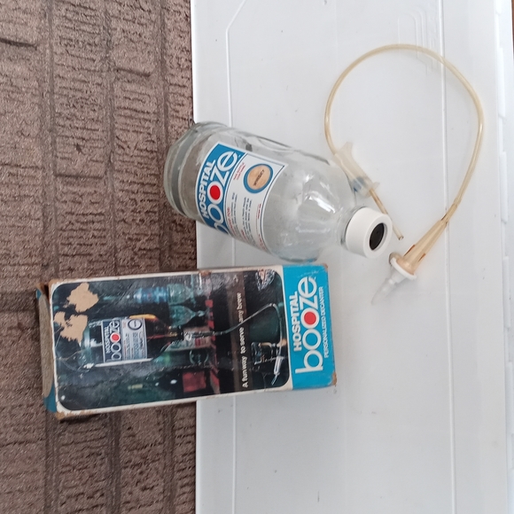 Neo-Art | Other | Vintage 978 Really Cool Hospital Booze Decanter ...